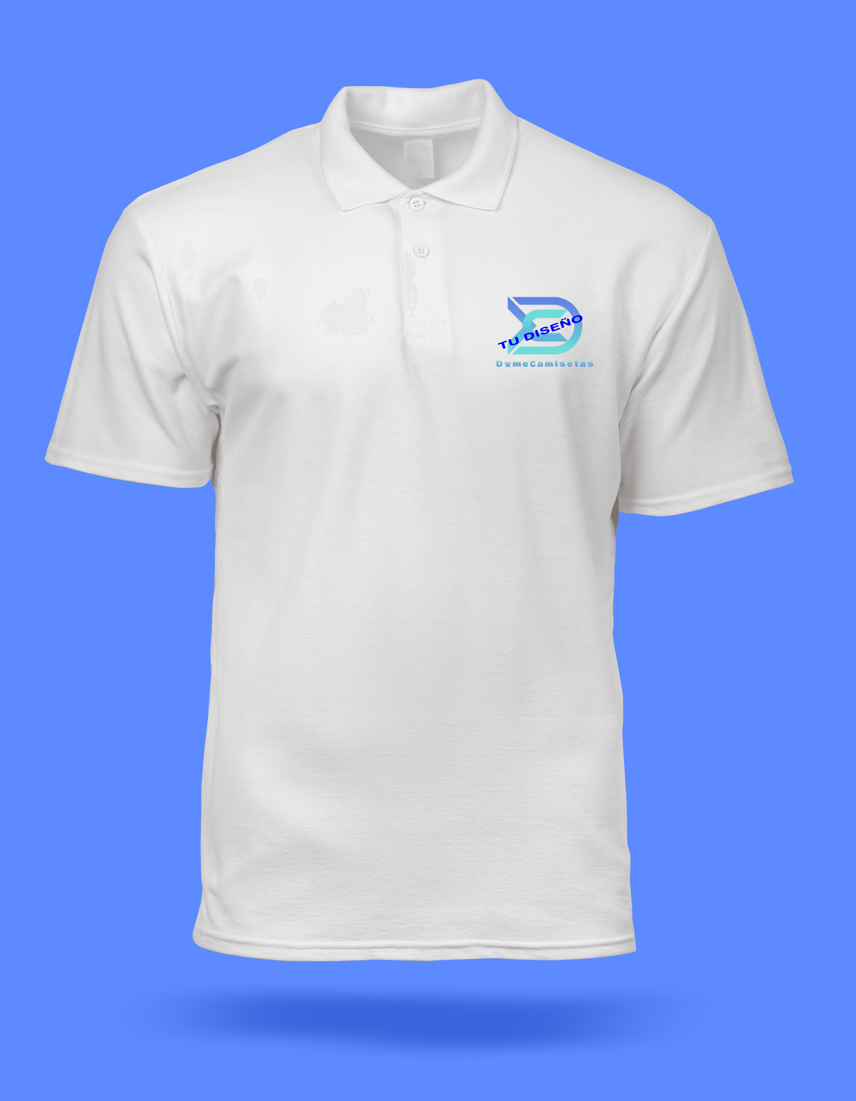 Polo personalizado 2 estampados - Dame Camisetas